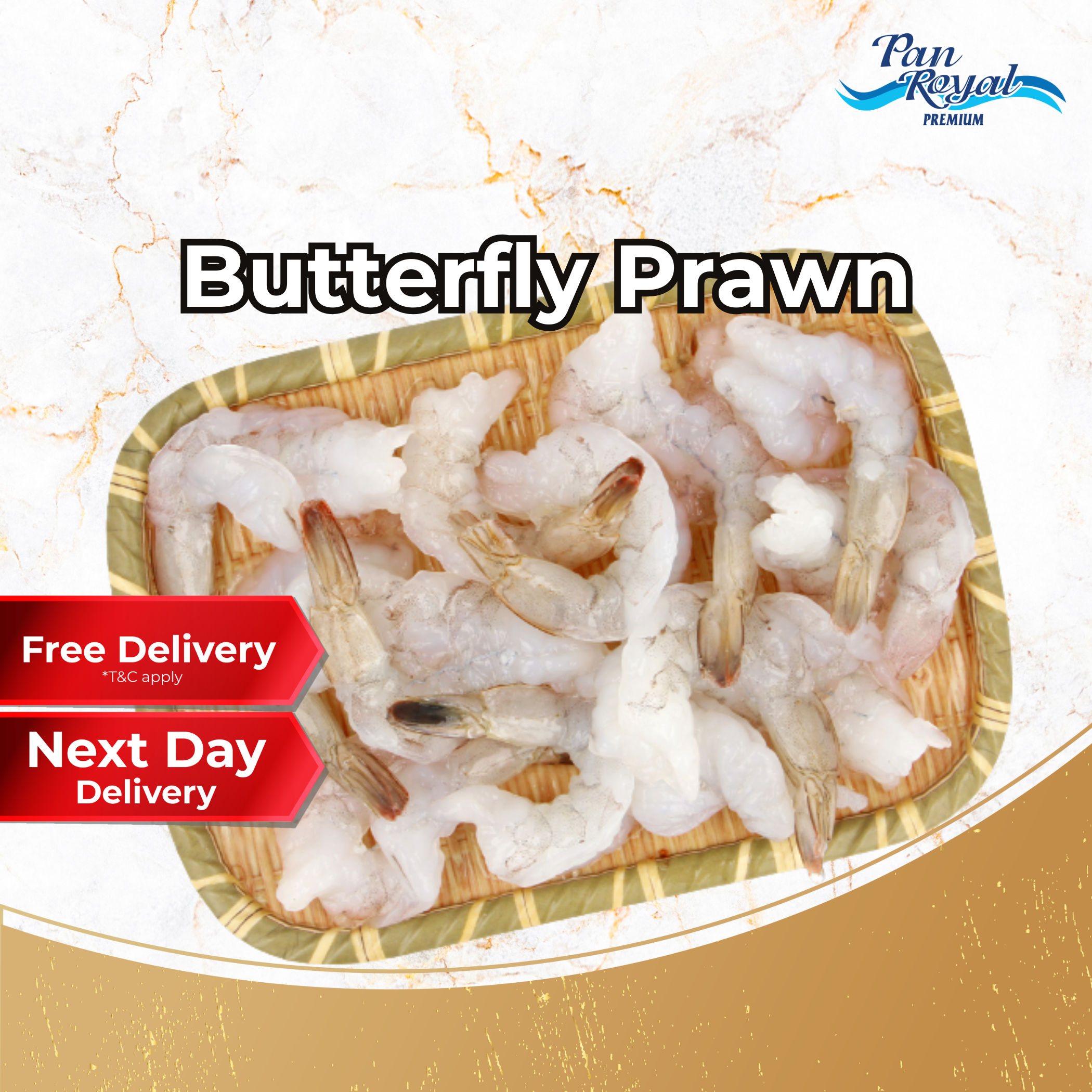 Buy Prawn Online - PAN ROYAL Frozen Vannamei Prawn 16/20 – Pan Ocean ...