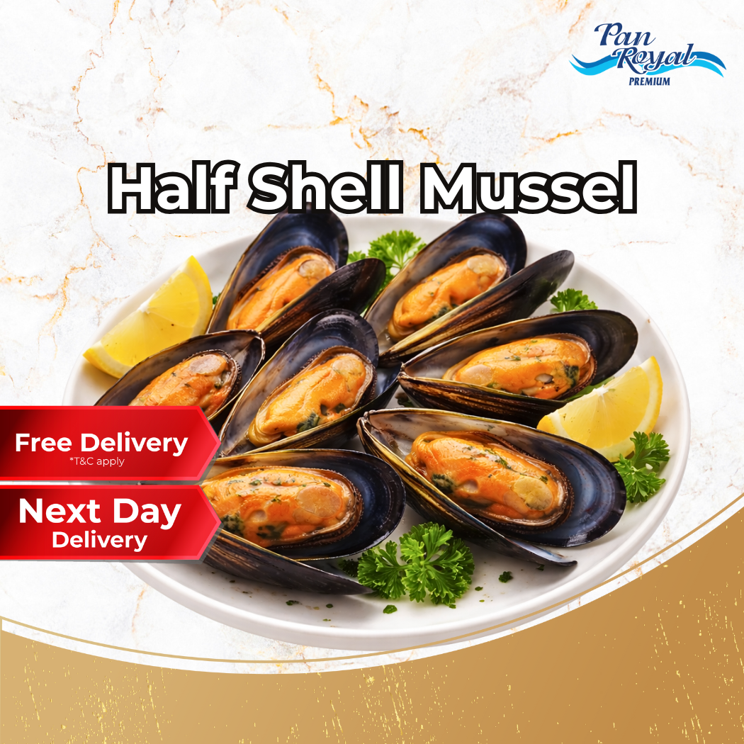 [PAN ROYAL] Frozen Whole Black Mussel (1kg +/) Pan Ocean Singapore ...