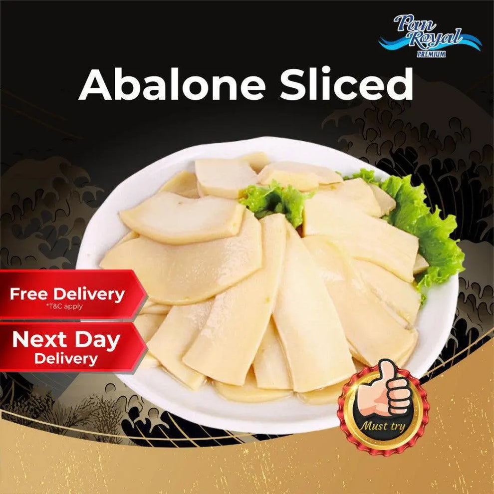 [PAN ROYAL] Frozen Abalone Sliced (300g +/-) – Pan Ocean Singapore ...