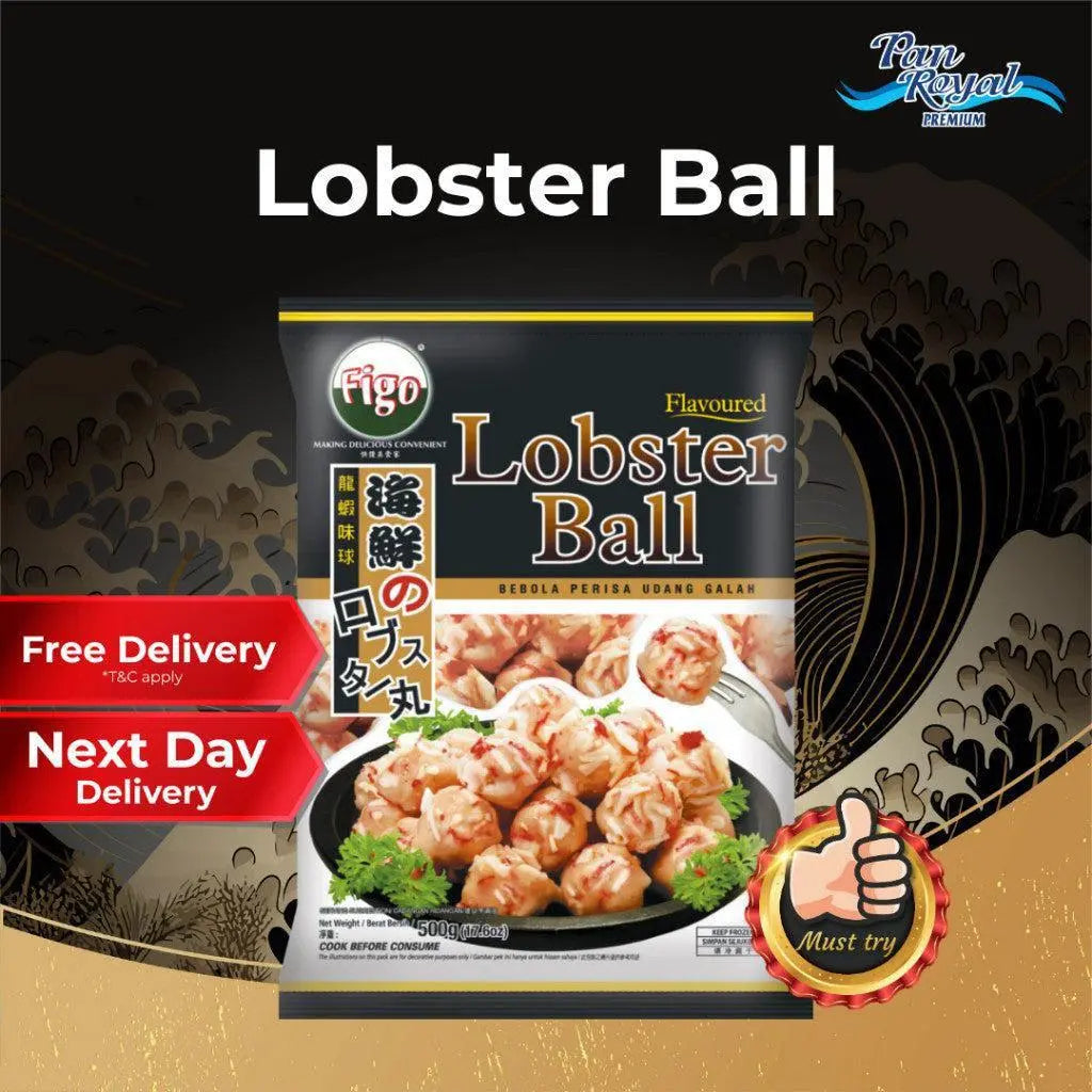 [PAN ROYAL] Frozen Lobster Ball (500g +/-) – Pan Ocean Singapore - Sea ...