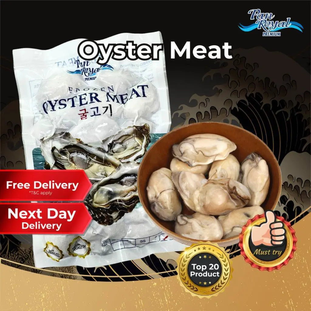 [PAN ROYAL] Frozen Oyster Meat (300g +/-) - Pan Ocean Singapore - Sea – Pan Ocean Singapore ...