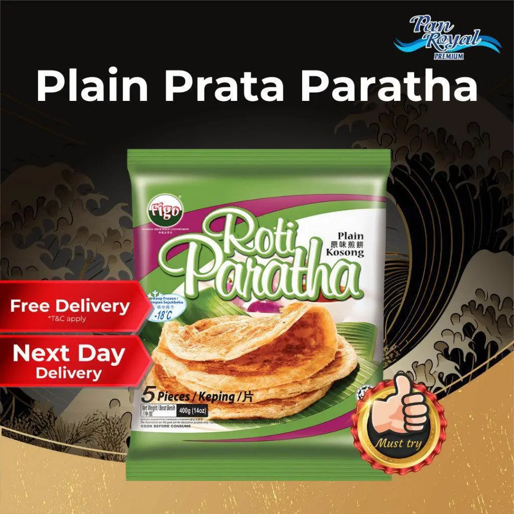 [PAN ROYAL] Frozen Plain Prata Paratha 5 pcs – Pan Ocean Singapore ...